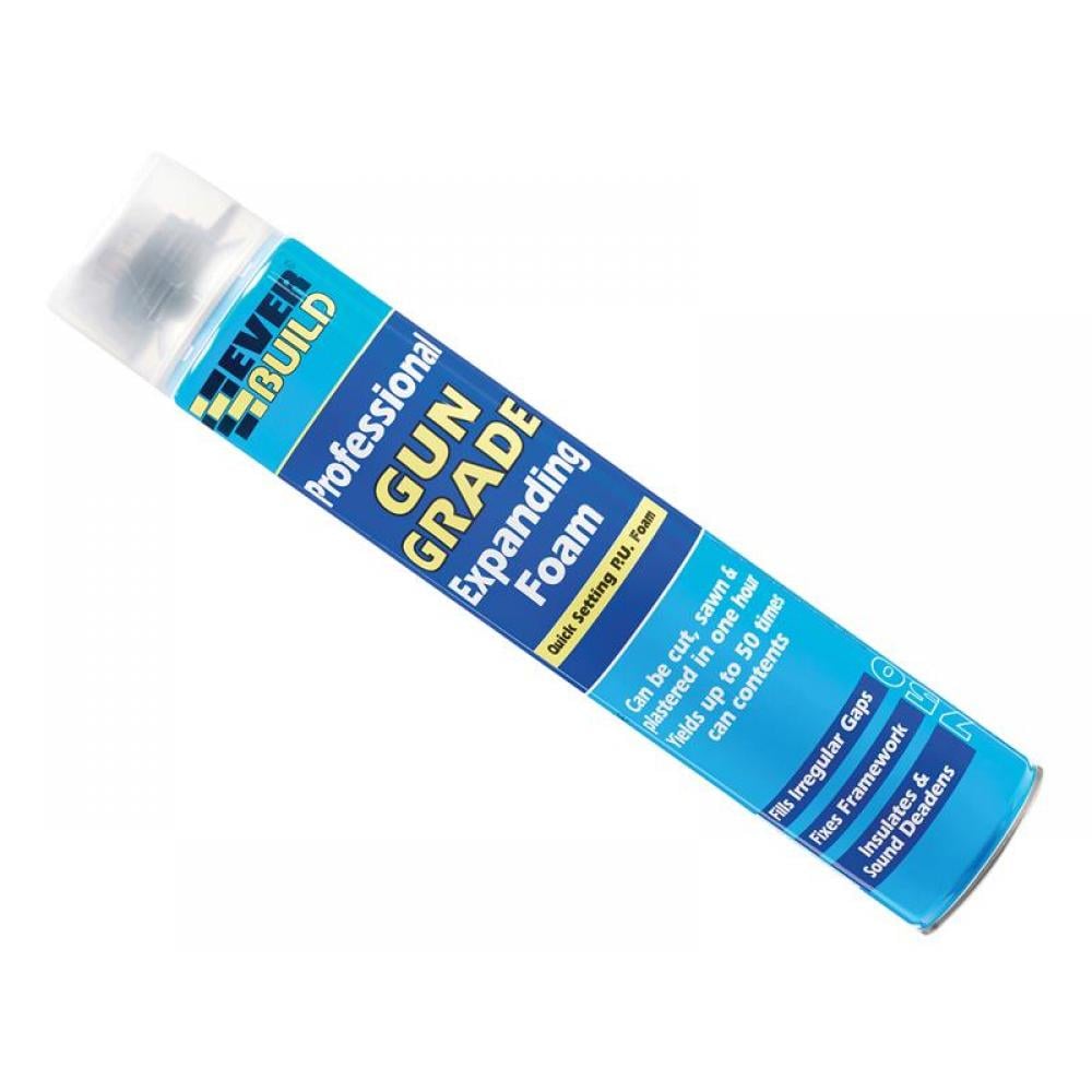 Everbuild Pro Gun Grade Expanding Foam 750ml | Power Tools Direct